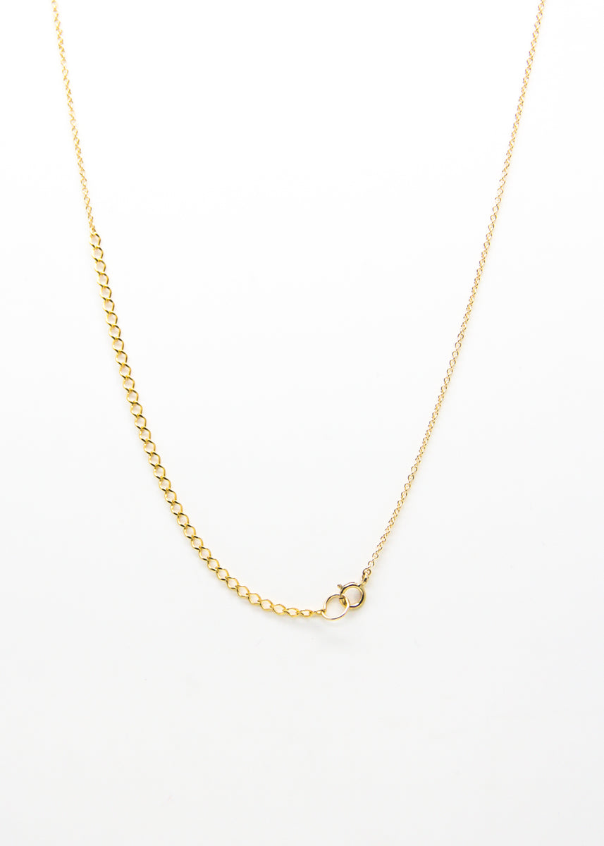 Triple Necklace Cube Magic Blue Pearl and Natural Shell – Mina De Mar